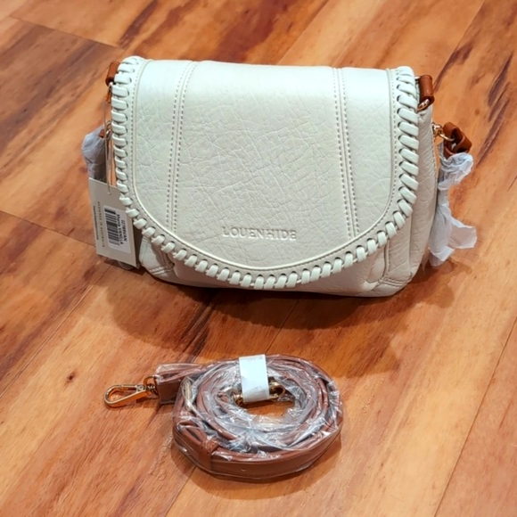 Louenhide | Bags | Nwt Louenhide Shania Vegan Leather Crossbody Vanilla ...